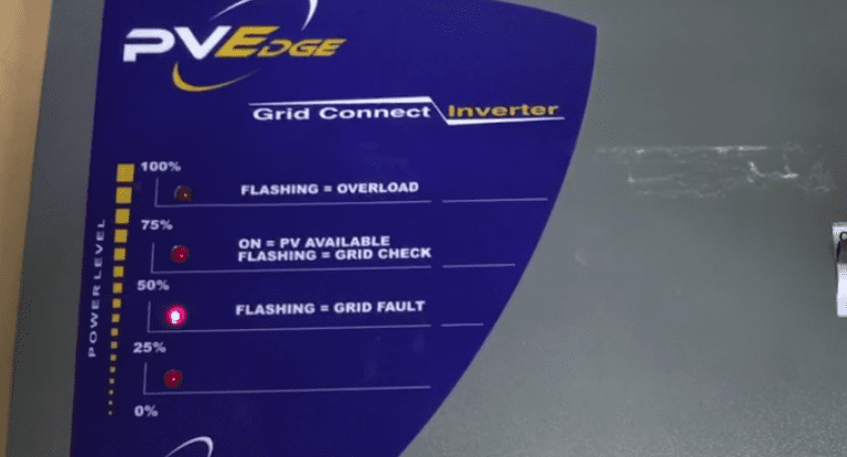 Latronics Solar Inverter Middle Lights Flashing | Solar Power System