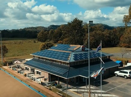 Commercial Solar Power System - Mudgeeraba Bowls Club 25kW Solar