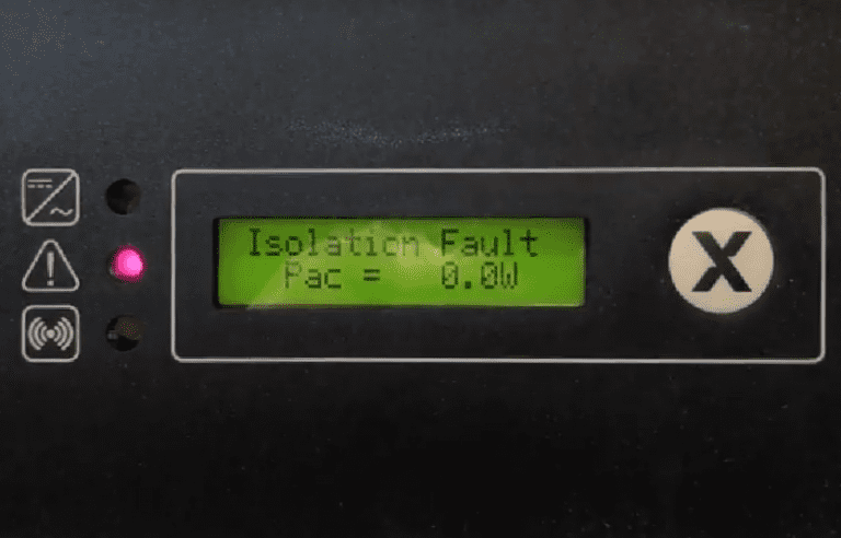 SolaX Isolation Fault - Gold Coast Solar Power Solutions